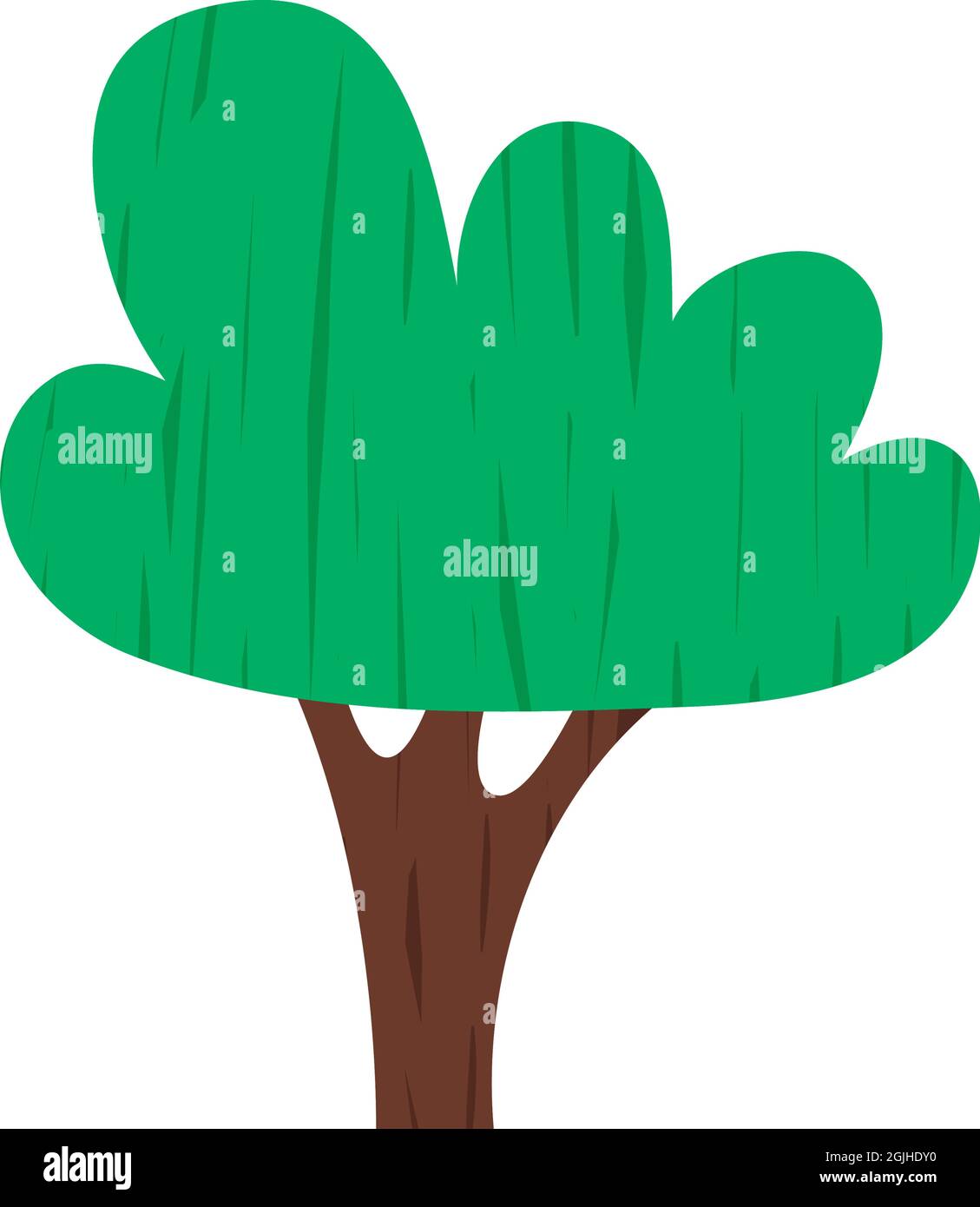 tree icon on white background Stock Vector Image & Art - Alamy