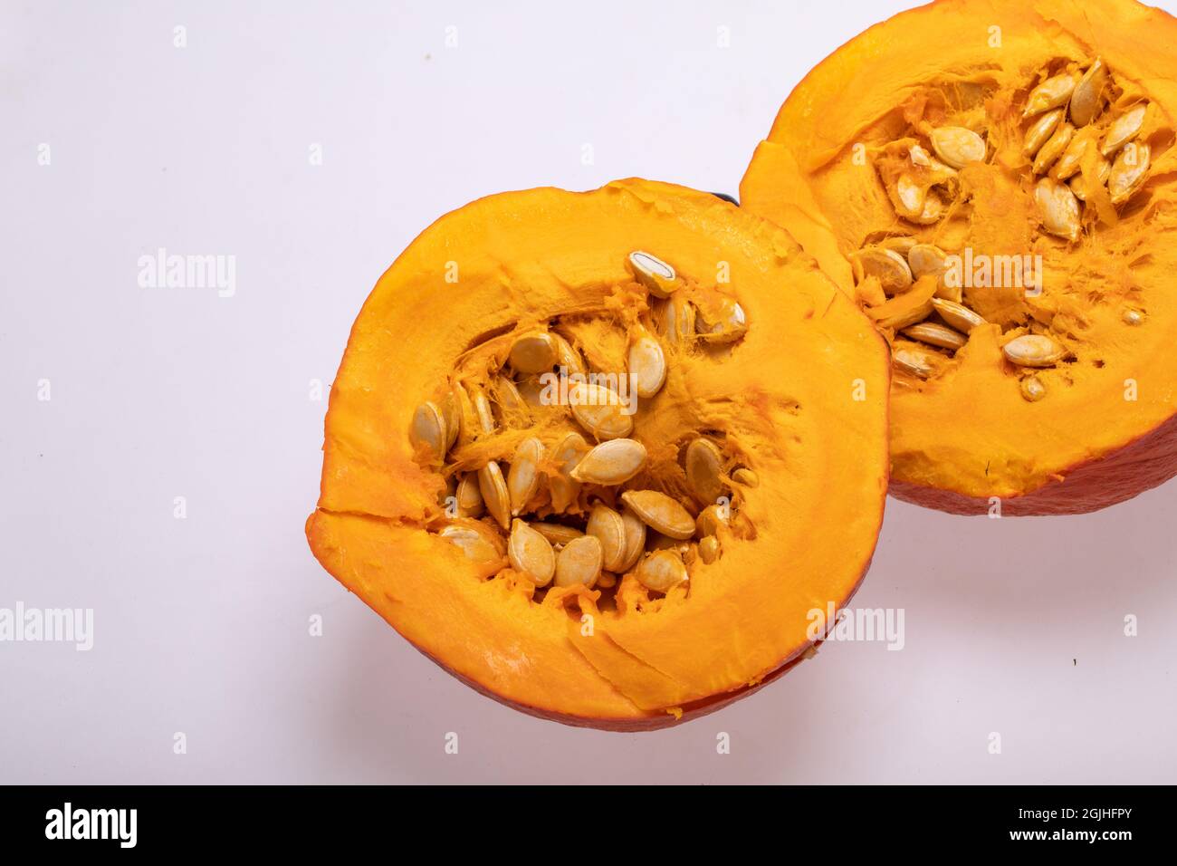 Yellow pumpkin vegetable isolated on white background Stock Photo - Alamy