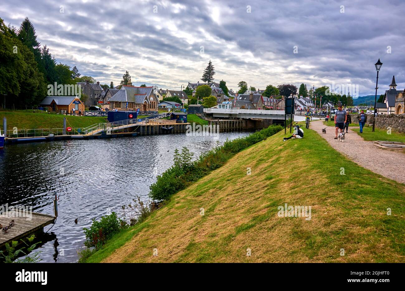 Fort Augustus (FTG Stock Photo - Alamy