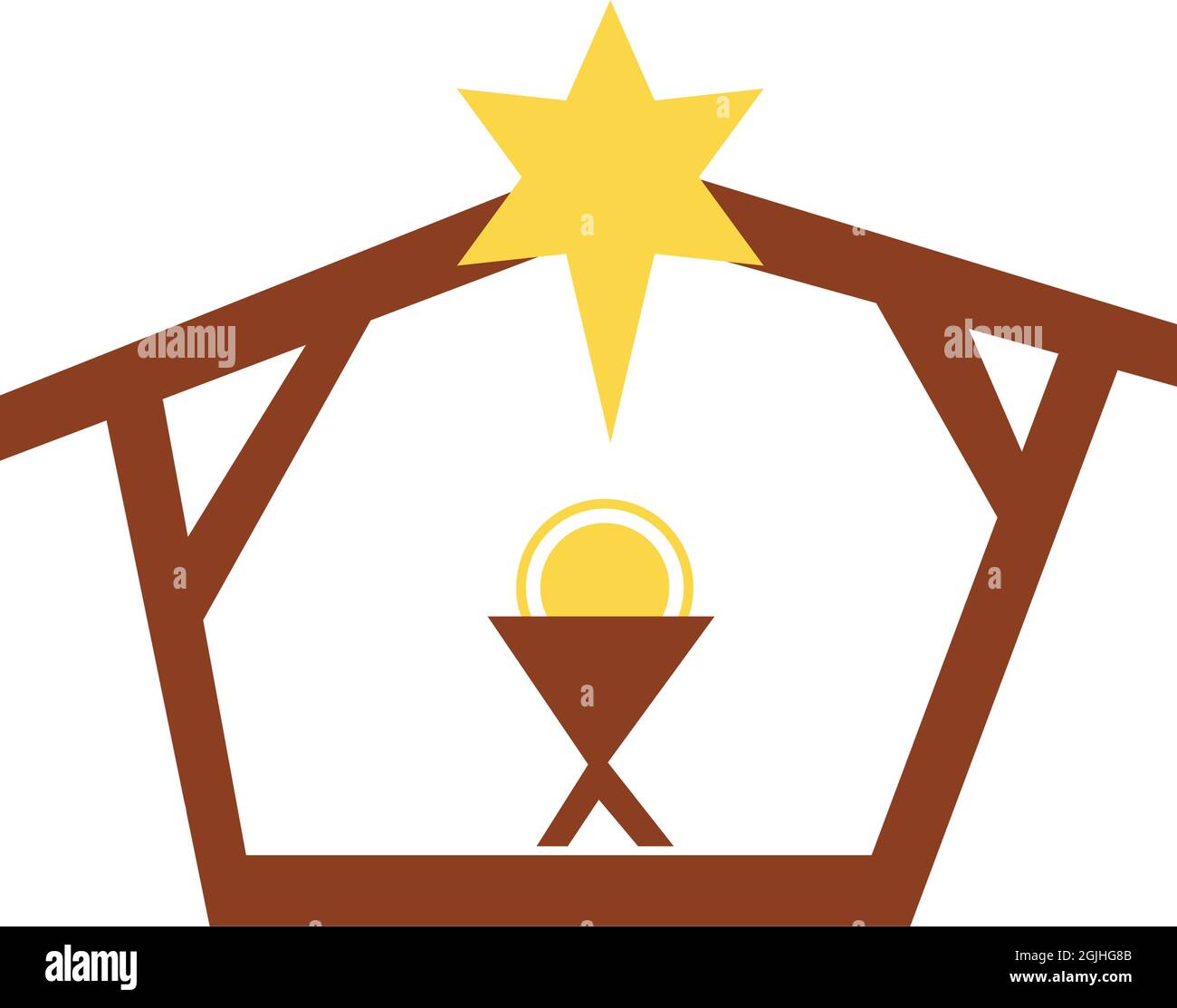 Vintage style crib Stock Vector Images - Alamy