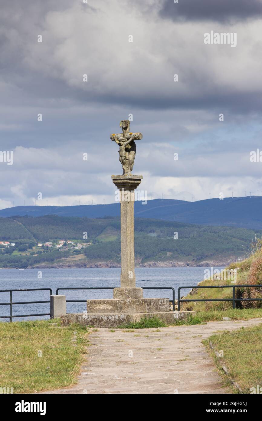 Stone sculptures representing religious figures of Christianity Stock ...