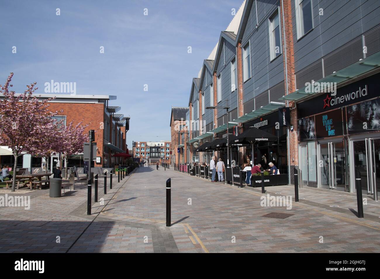 The Cineworld at Gloucester Quays in the UK Stock Photo - Alamy