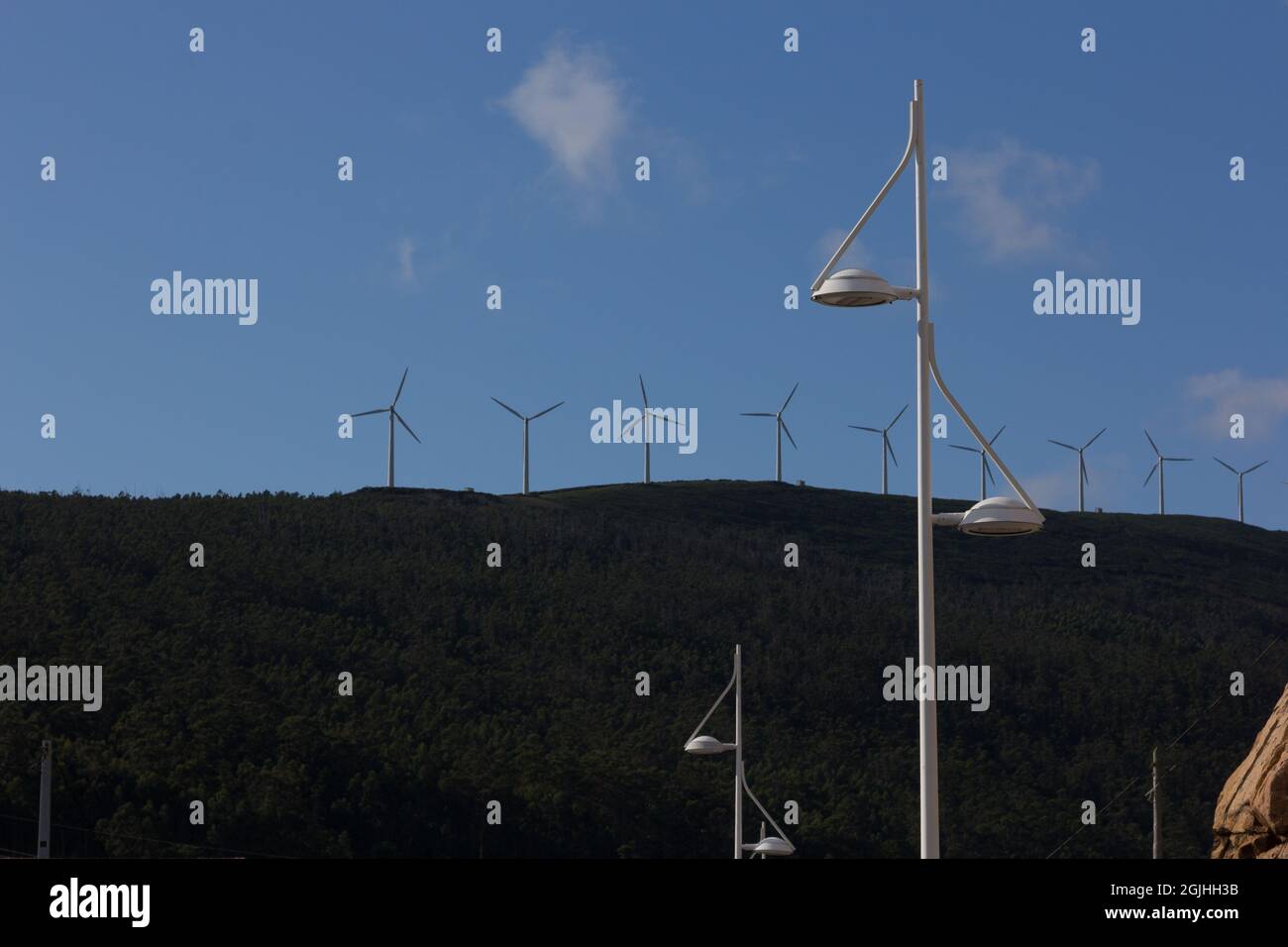 clean electric power generation through wind, wind energy generated ...