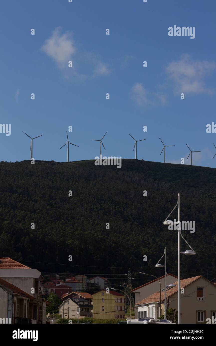 clean electric power generation through wind, wind energy generated ...