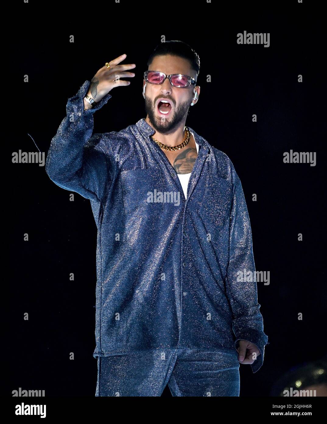 Maluma concert hi-res stock photography and images - Alamy