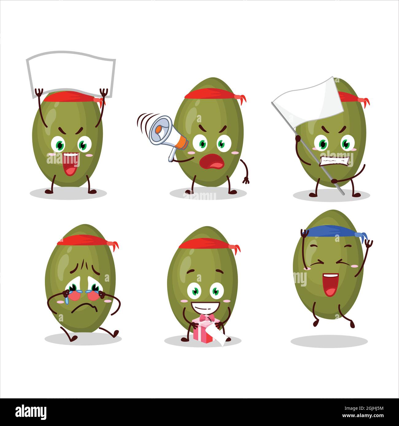 Mascot design style of pistachios seeds character as an attractive ...