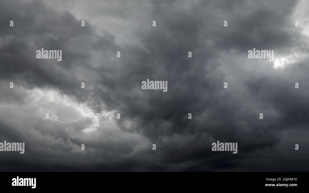 dramatic grey storm clouds background upward view from ground Stock ...