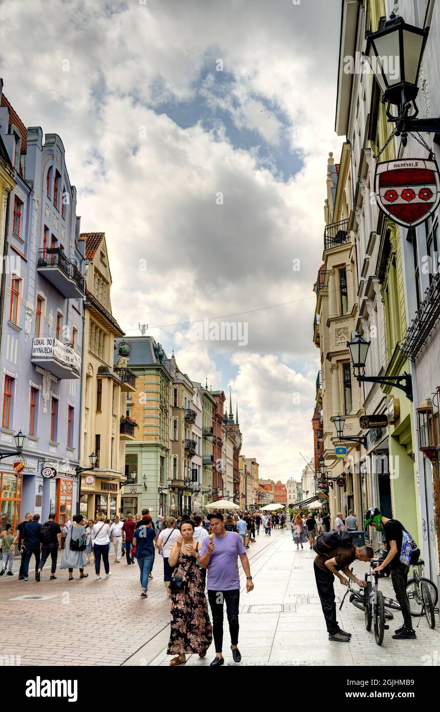 Torun main square hi-res stock photography and images - Alamy