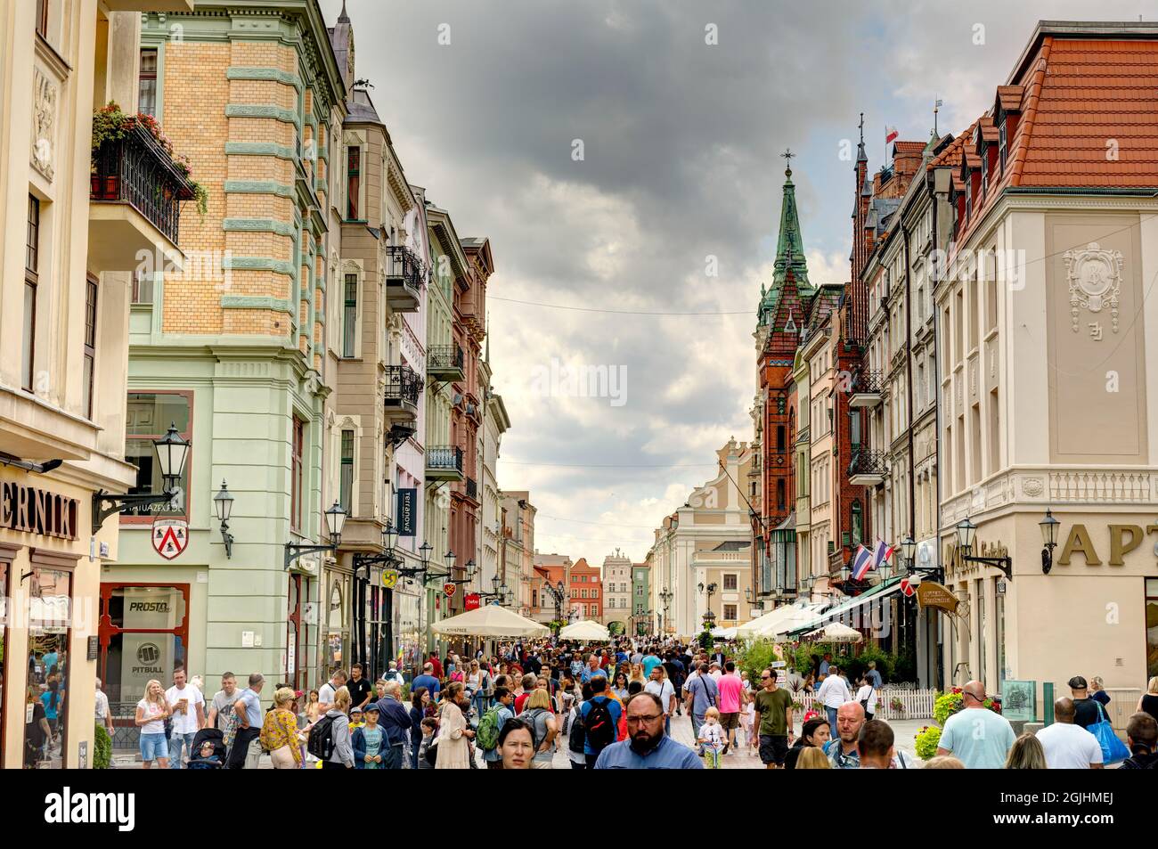 Torun Old Town, HDR Image Stock Photo - Alamy