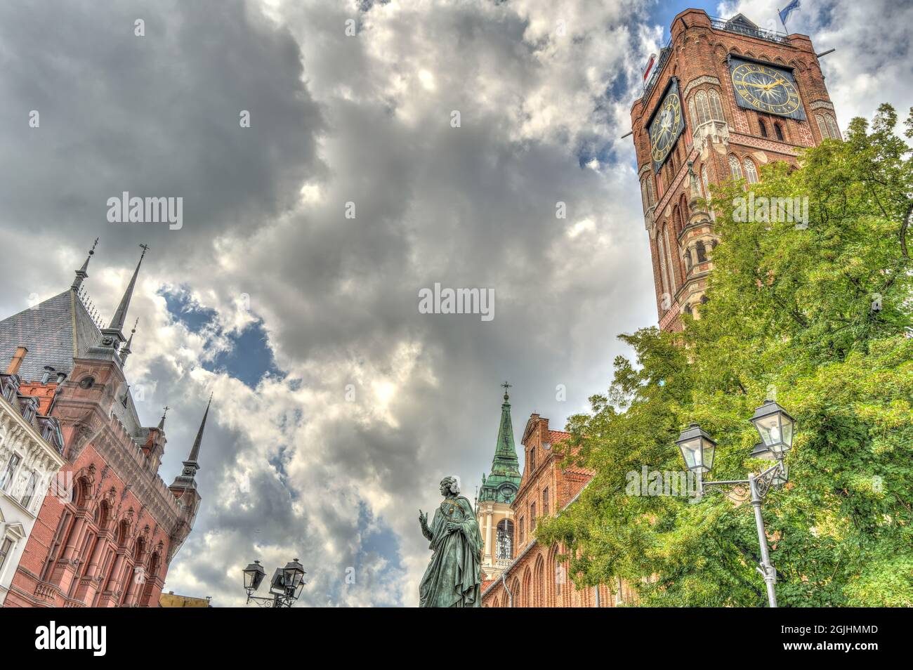 Torun Old Town, HDR Image Stock Photo - Alamy
