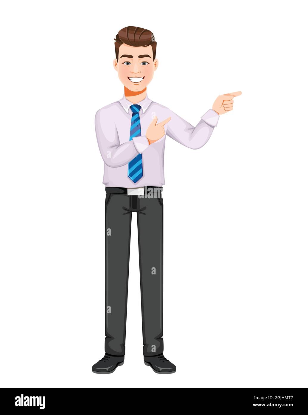 Animated Guy Pointing At Himself