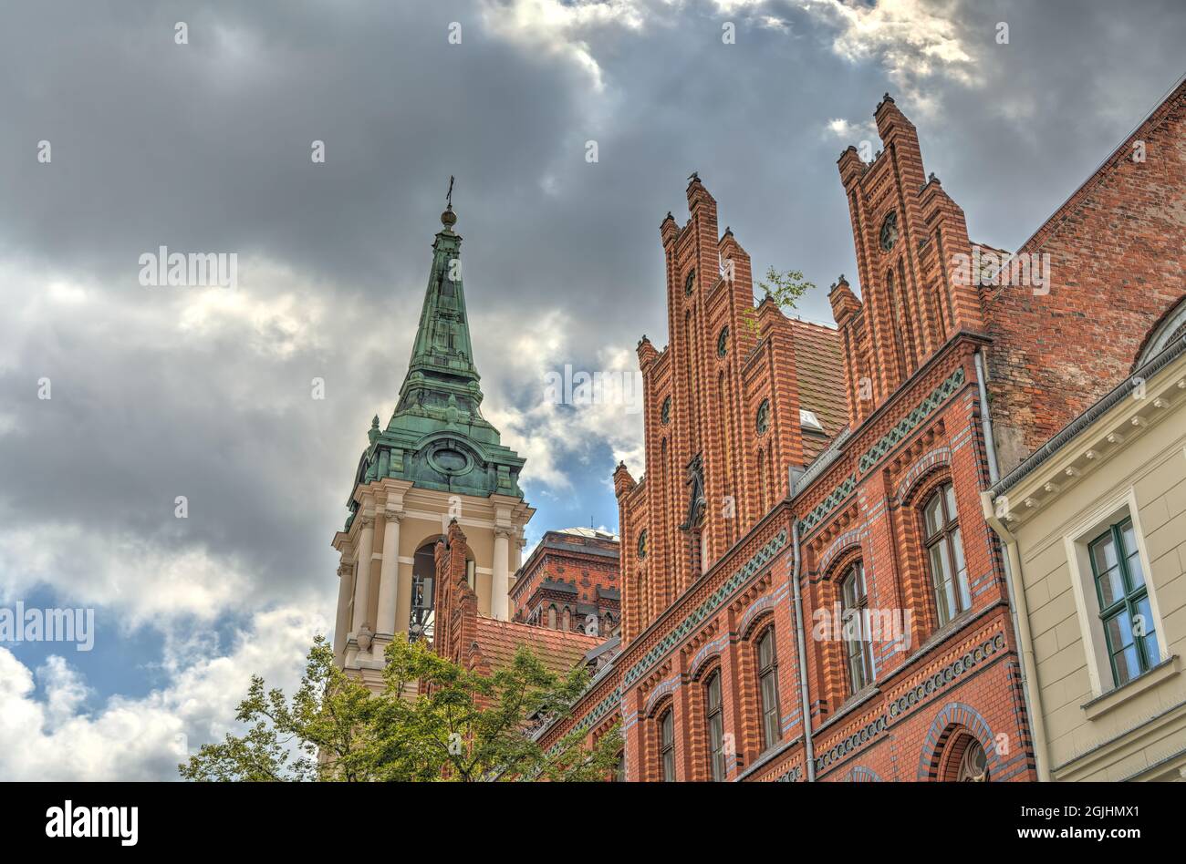 Torun Old Town, HDR Image Stock Photo - Alamy