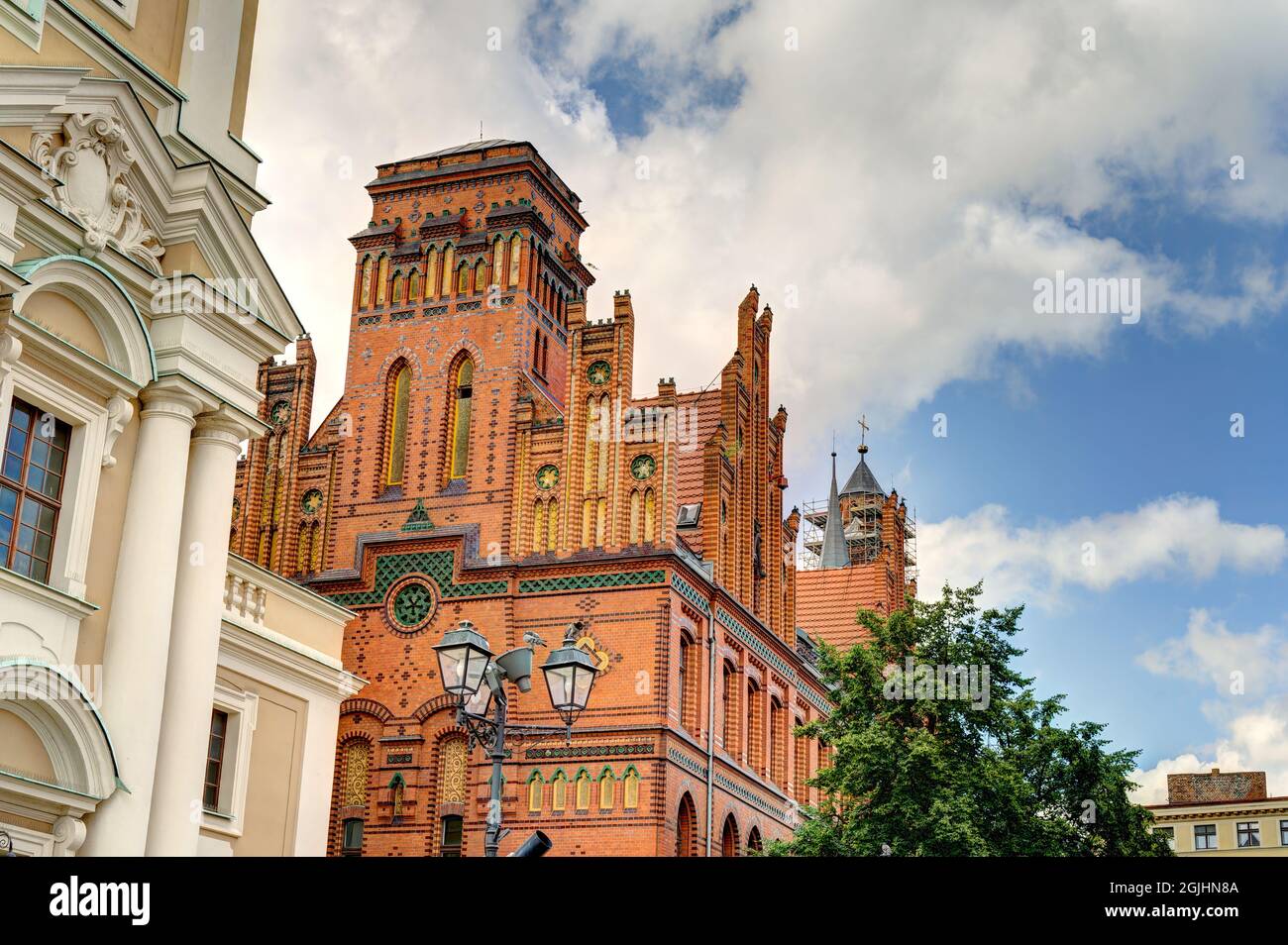 Torun Old Town, HDR Image Stock Photo - Alamy