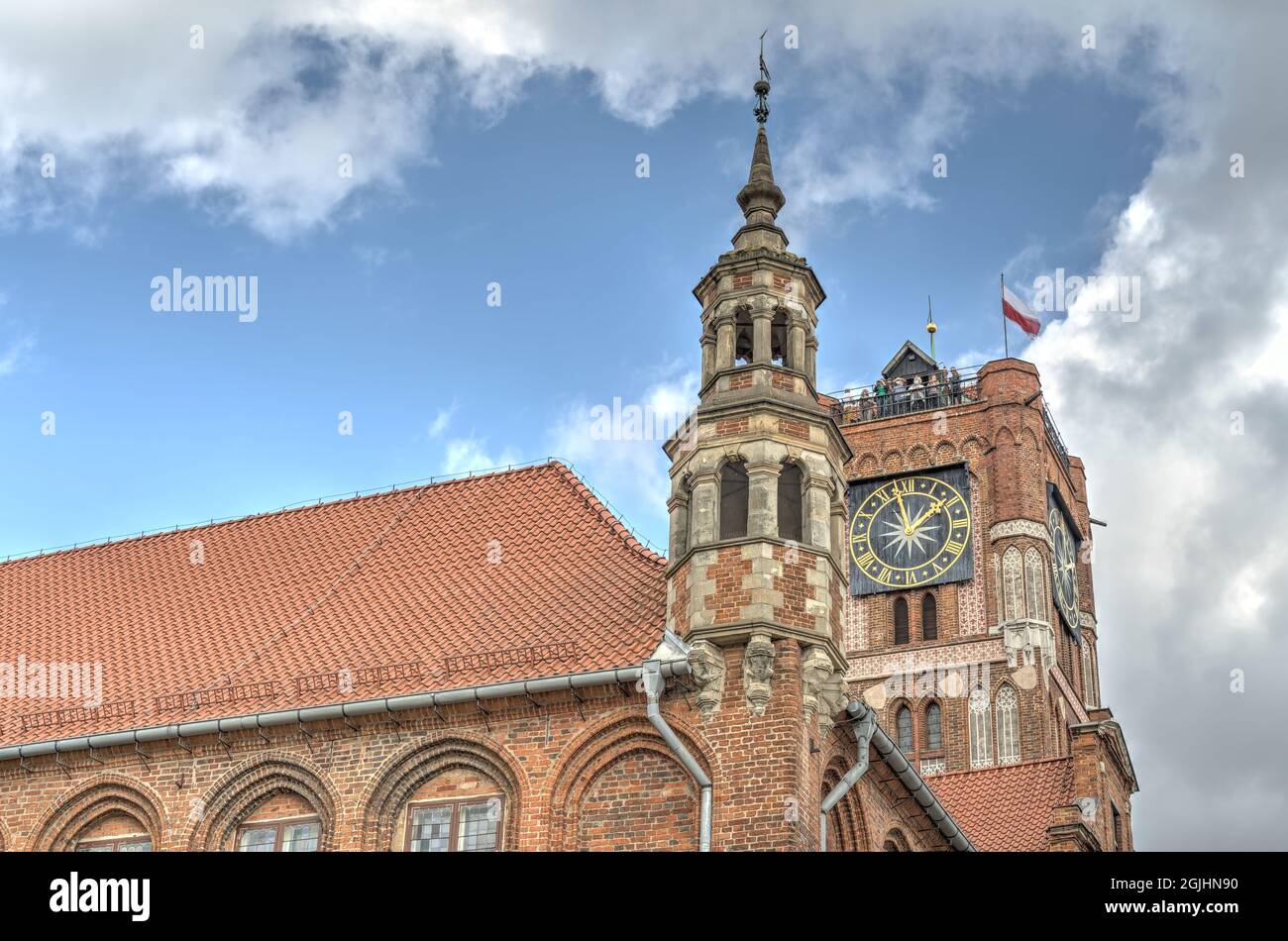 Torun Old Town, HDR Image Stock Photo - Alamy
