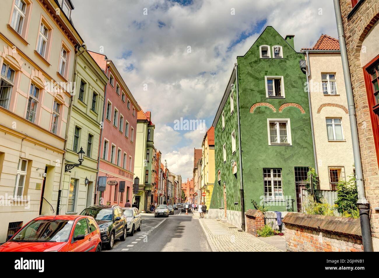 Torun Old Town, HDR Image Stock Photo - Alamy