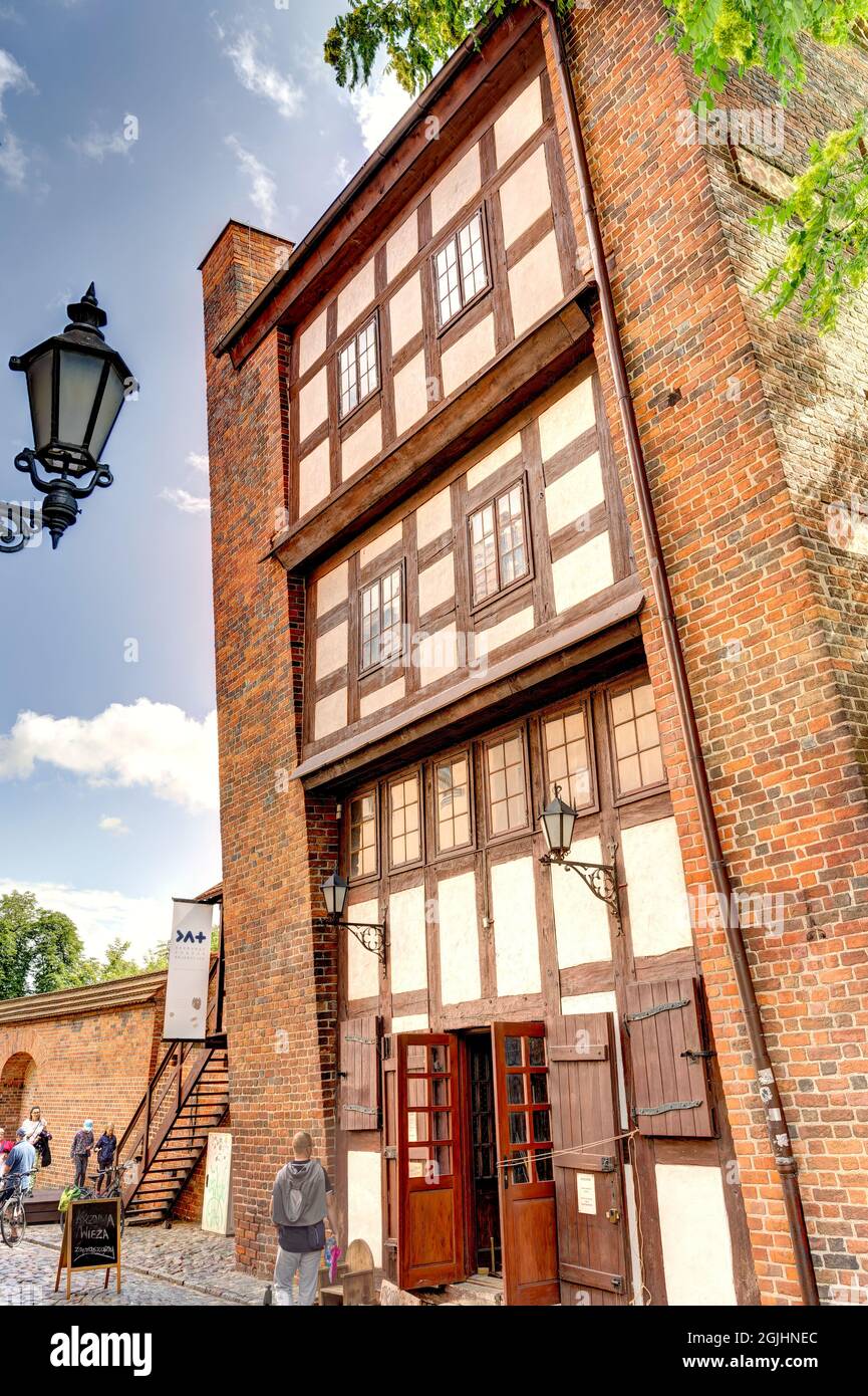Torun Old Town, HDR Image Stock Photo - Alamy
