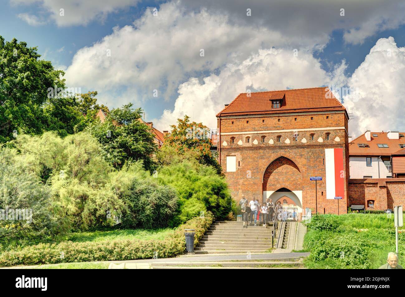 Torun Old Town, HDR Image Stock Photo - Alamy