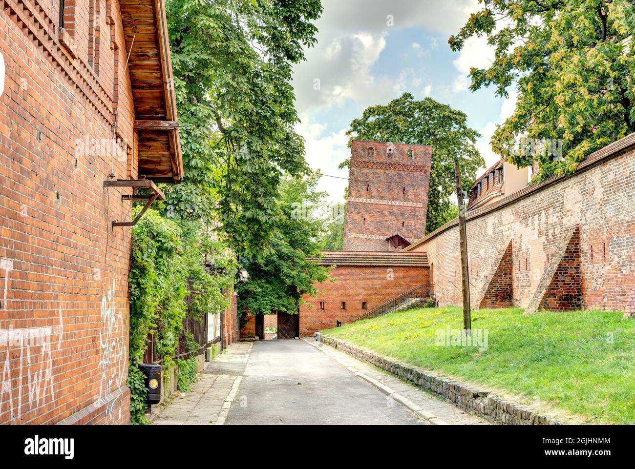 Torun Old Town, HDR Image Stock Photo - Alamy