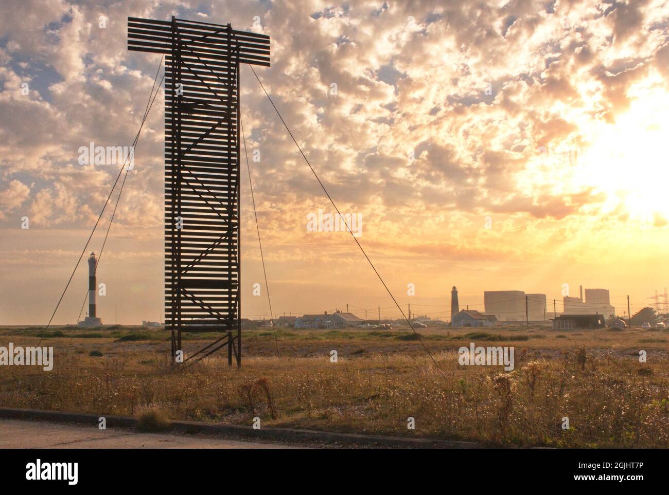 Dungeness Lighthouse and Nuclear Power Station Stock Photo - Alamy