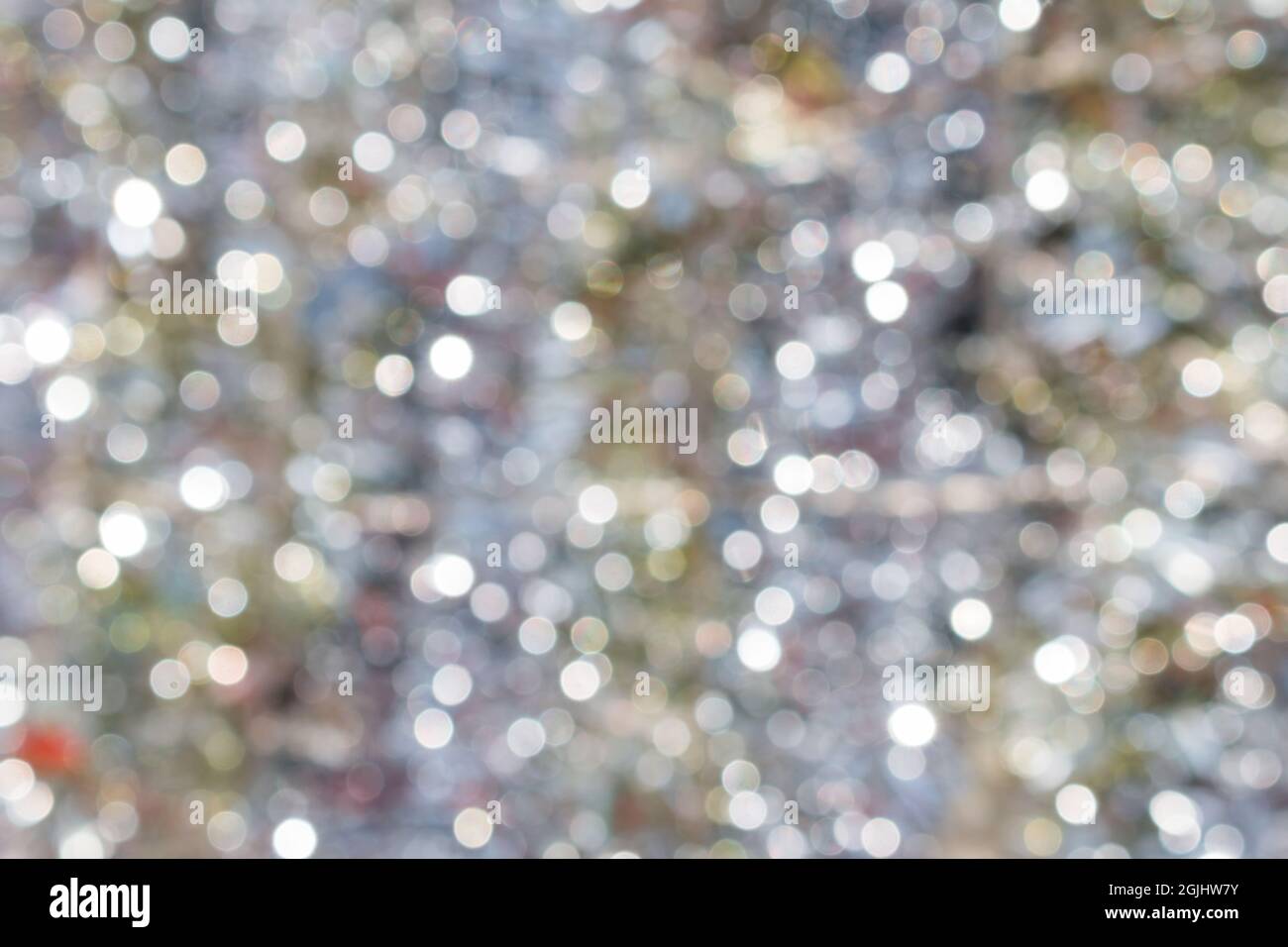Silver bokeh hi-res stock photography and images - Alamy