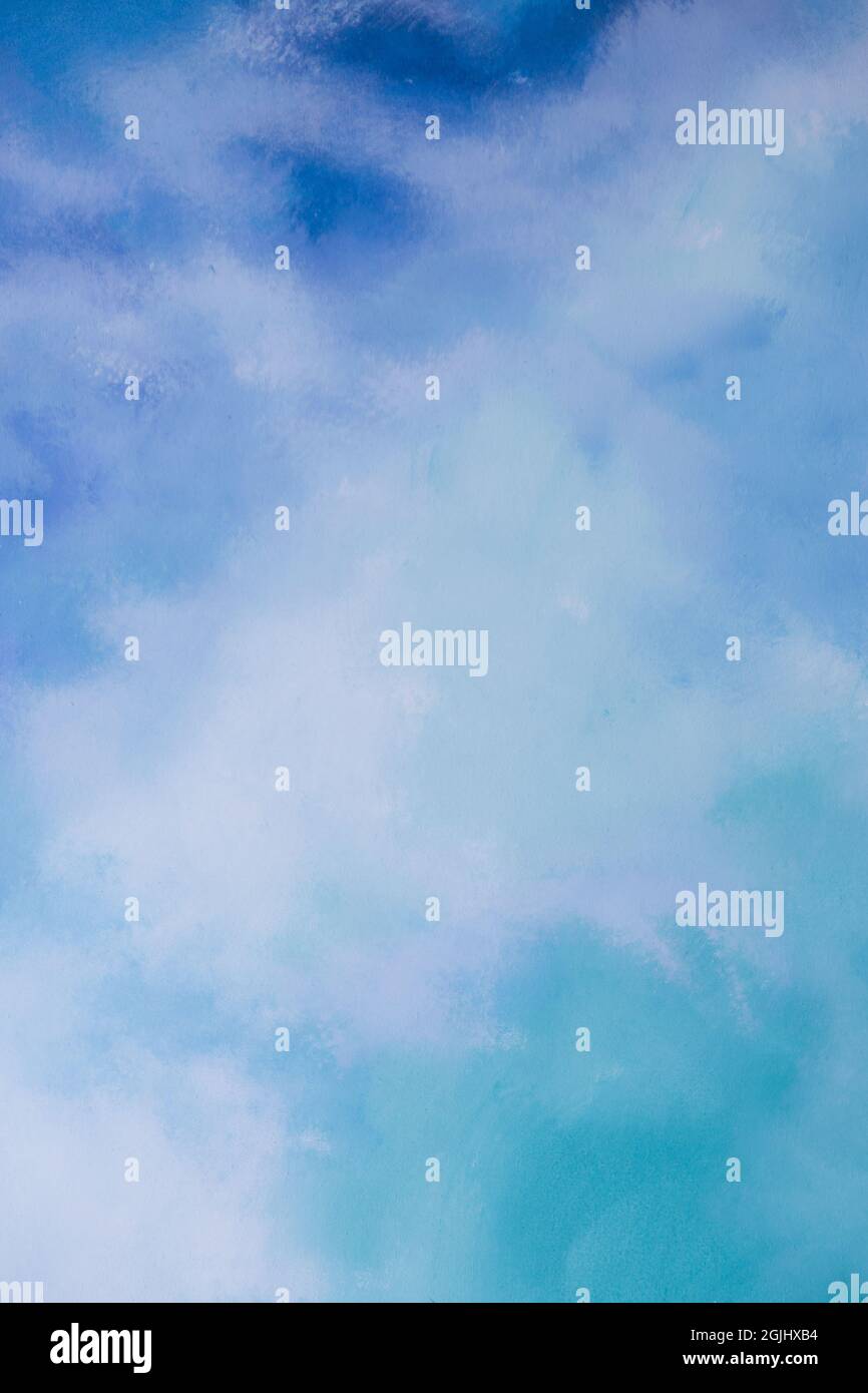 Abstract blue paint color background Stock Photo - Alamy