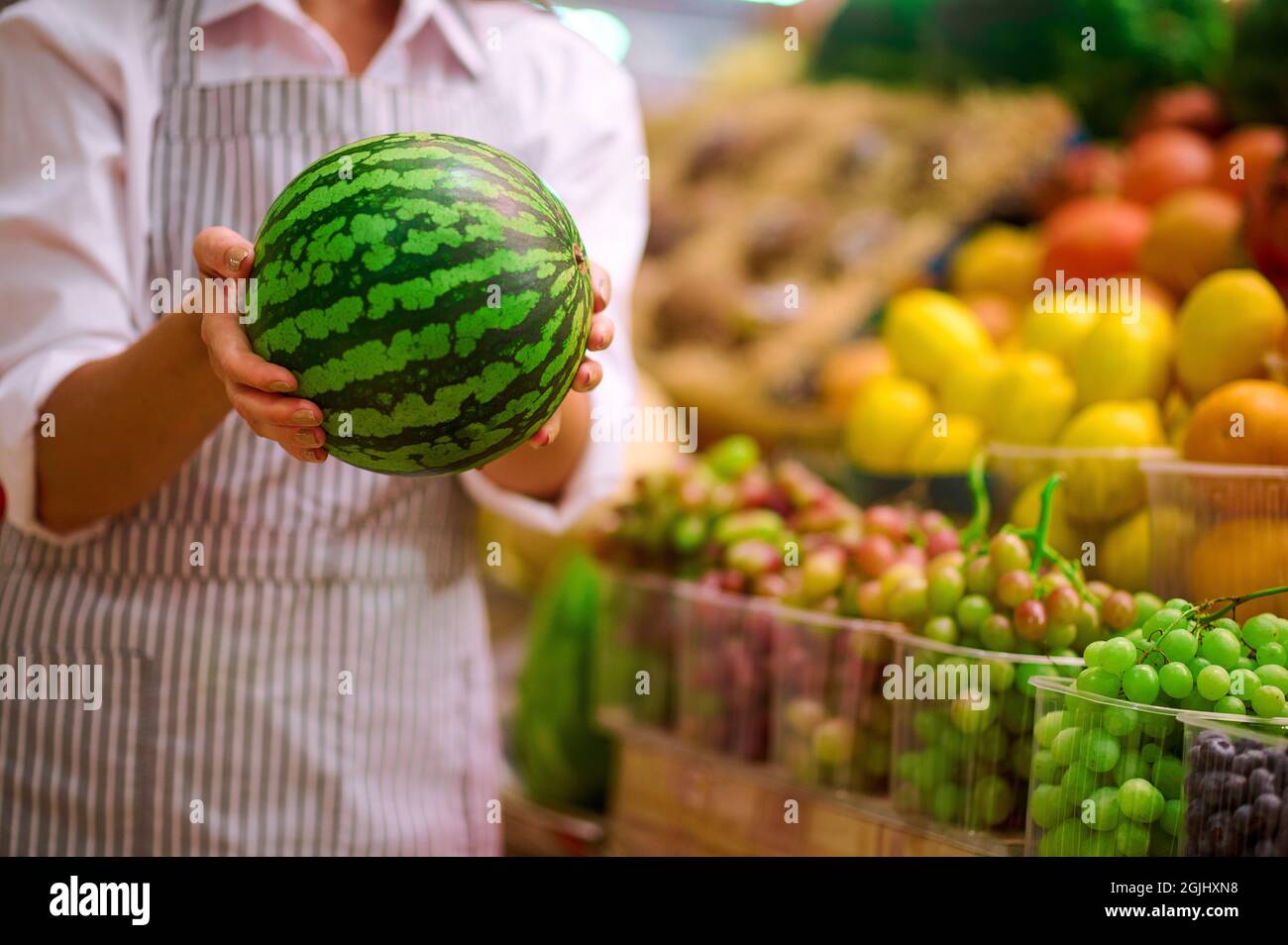 Selling watermelons hi-res stock photography and images - Alamy