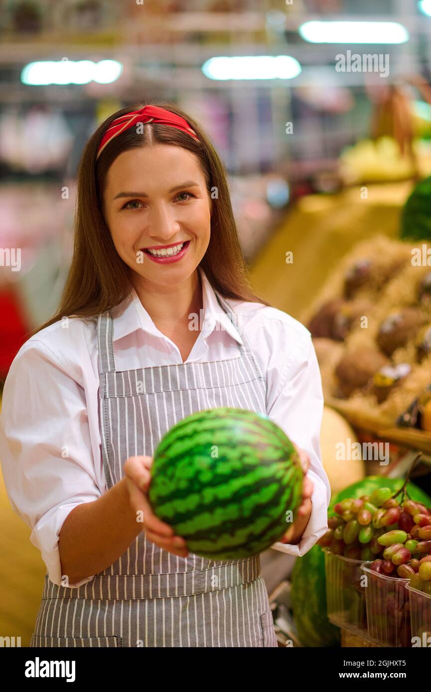 Watermelons seller hi-res stock photography and images - Alamy