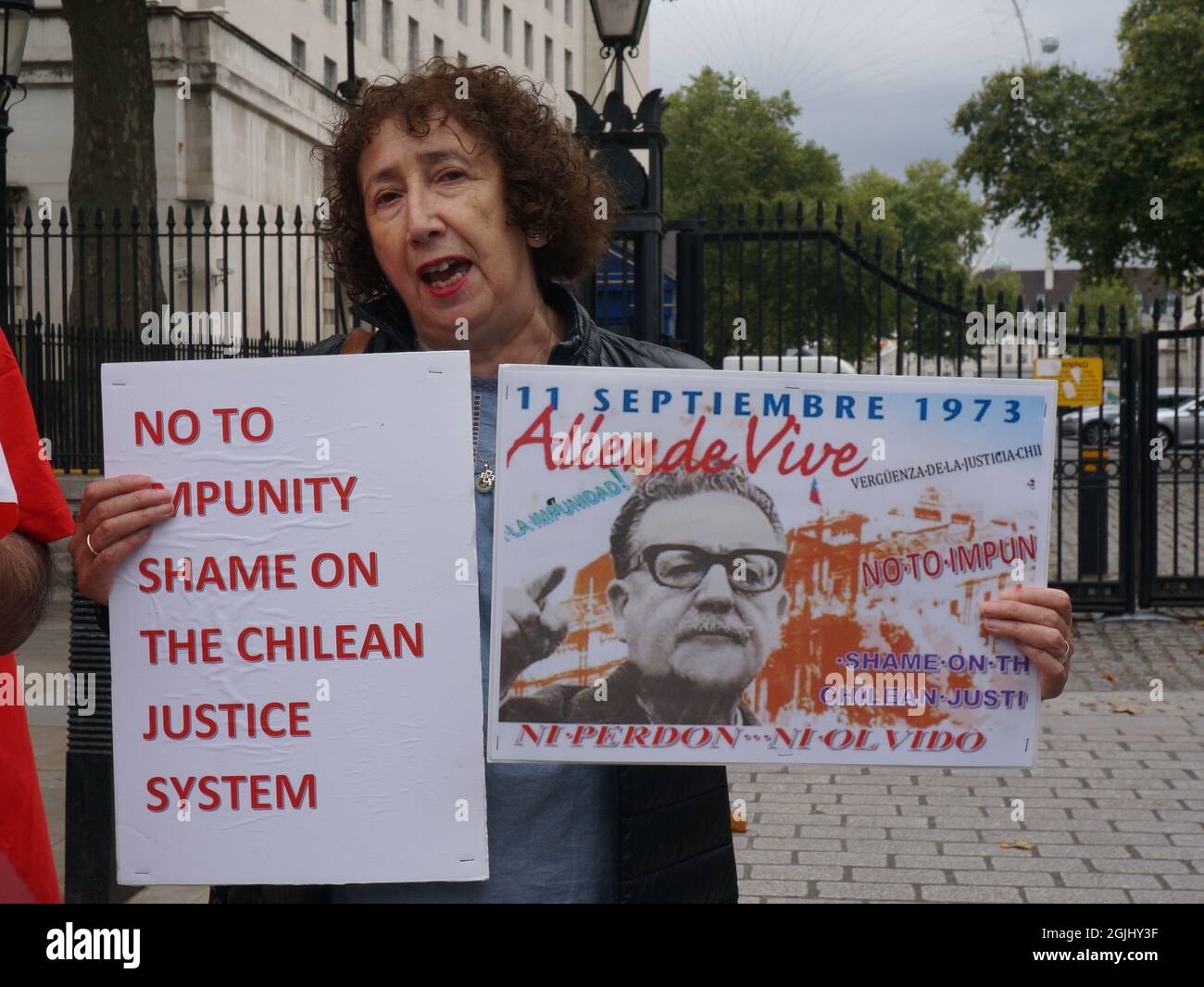 Chile allende protest 1973 hi-res stock photography and images - Alamy