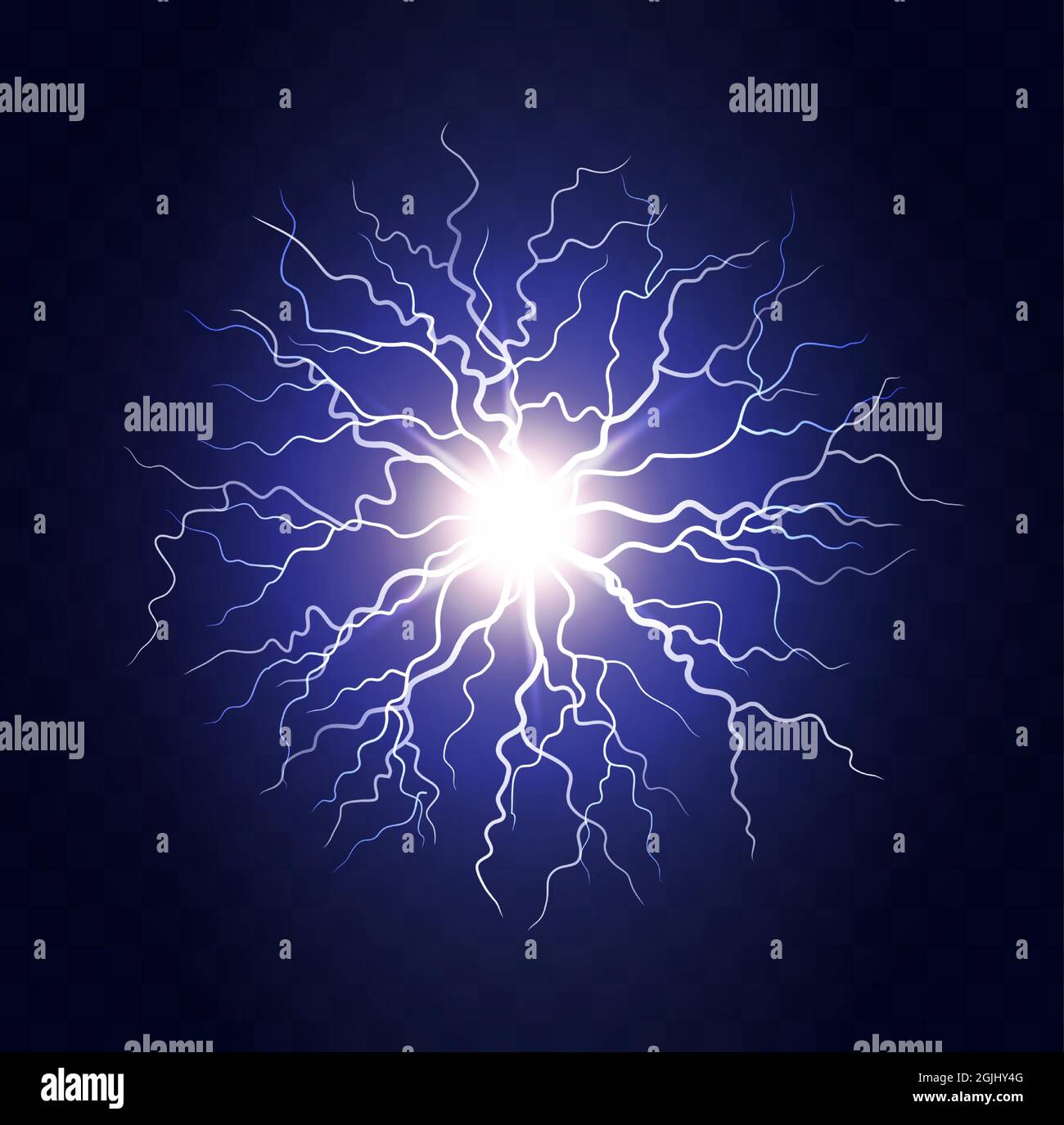 Lightning flash light thunder spark Stock Vector Image & Art - Alamy