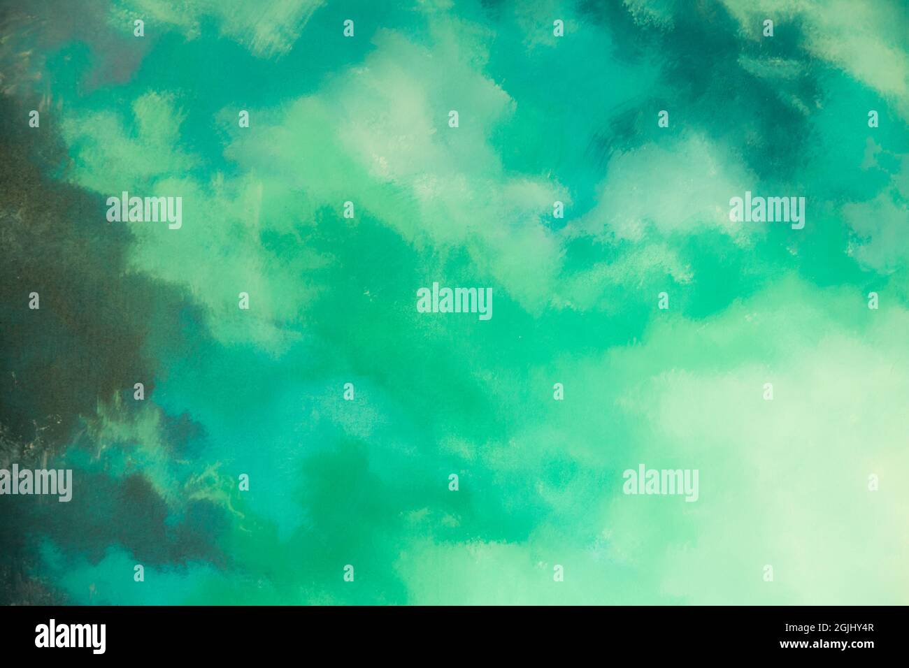 Abstract green paint color background Stock Photo - Alamy