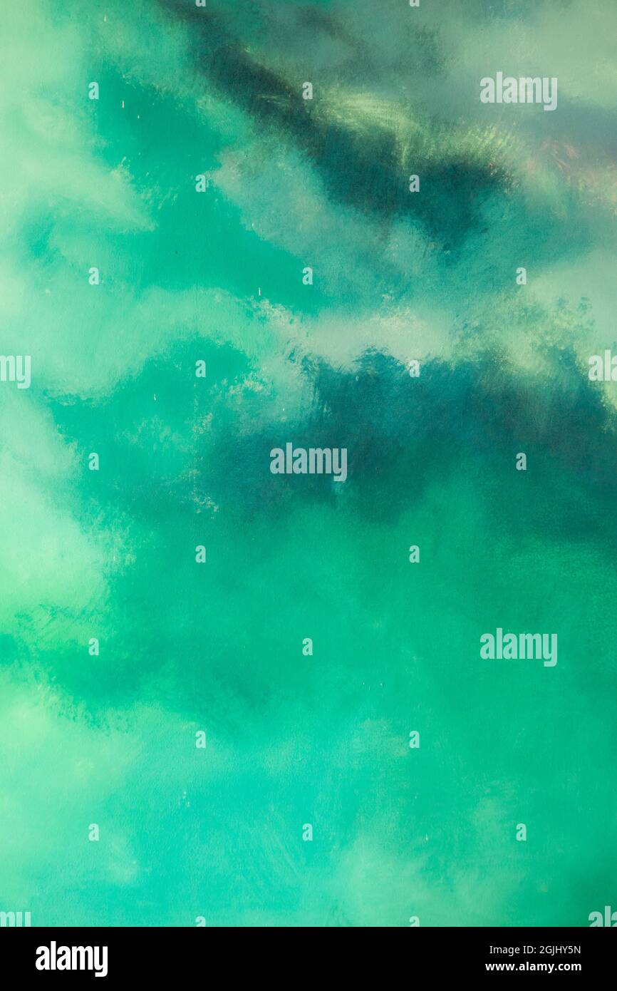 Abstract green paint color background Stock Photo - Alamy