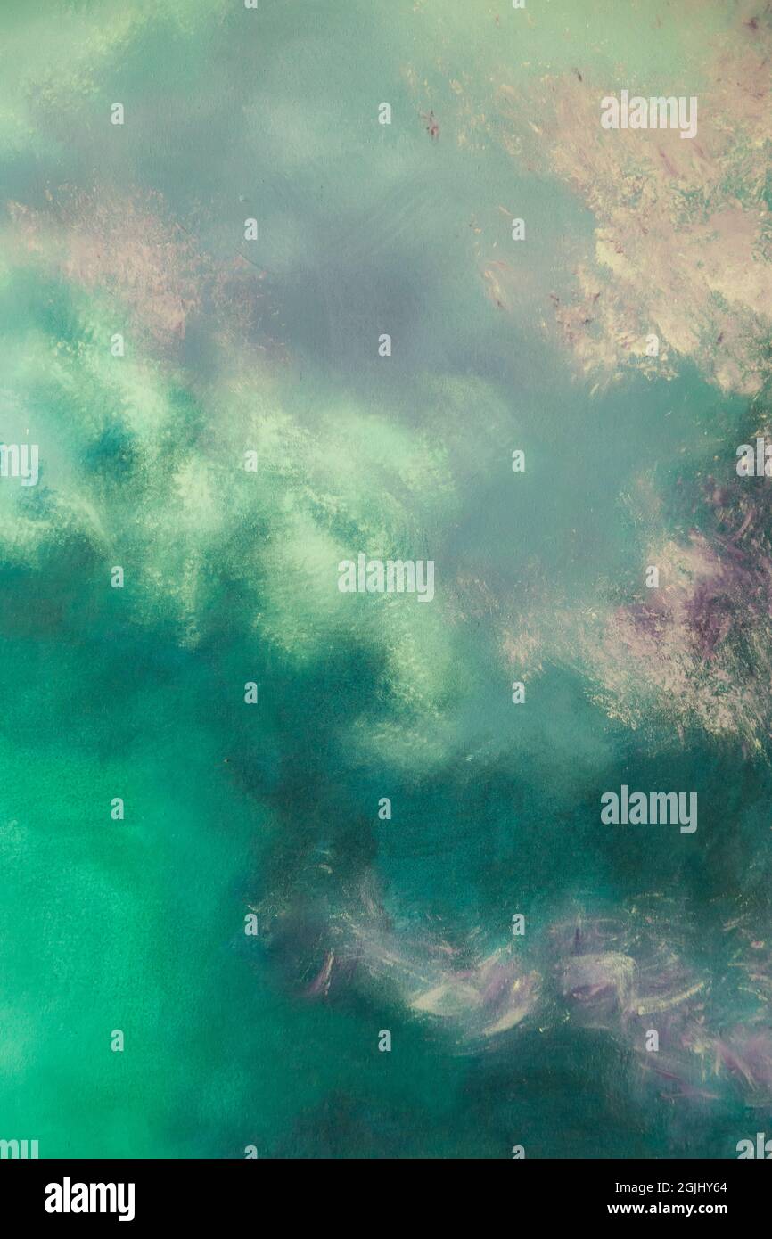 Abstract green paint color background Stock Photo - Alamy