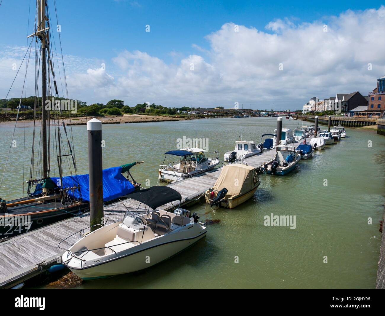 Littlehampton Harbour, Littlehampton, West Sussex, England, UK Stock ...
