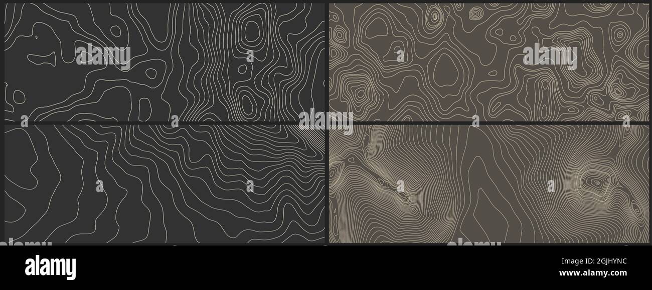 Digital map contours hi-res stock photography and images - Alamy