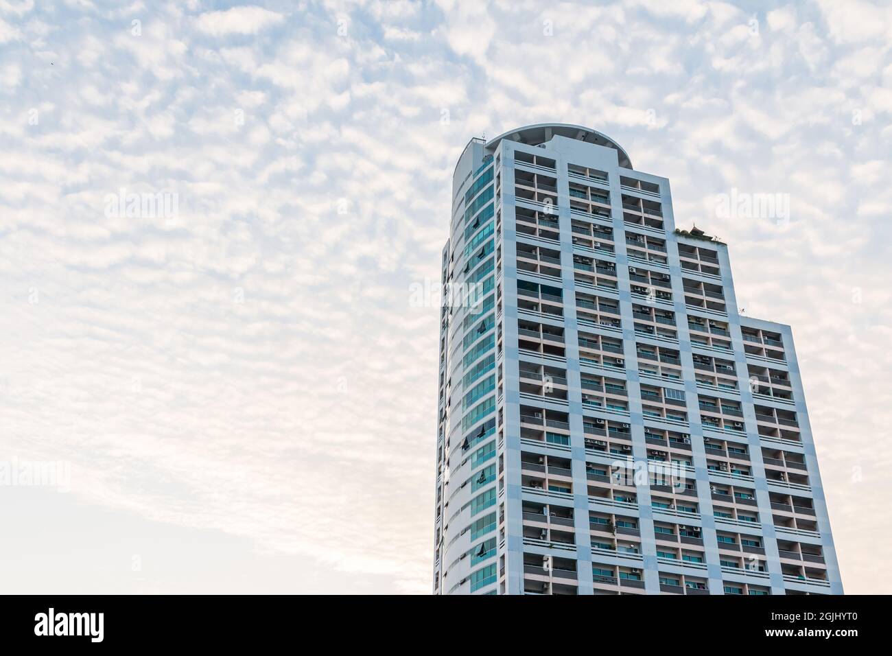 modern and stylish Condo High rise residential building Stock Photo - Alamy
