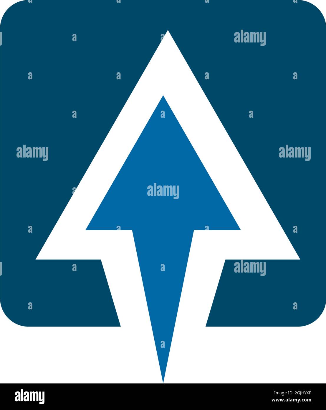 Upload icon logo design vector illustration template Stock Vector Image ...