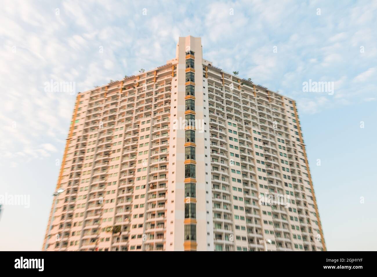 modern and stylish Condo High rise residential building Stock Photo - Alamy