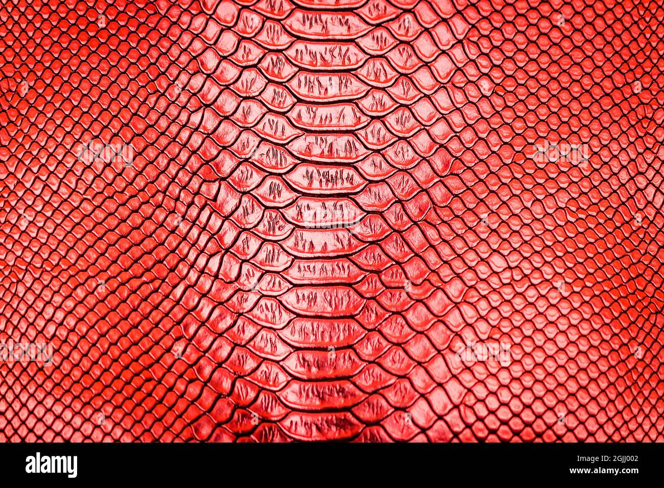 Red snake skin pattern texture background Stock Photo - Alamy