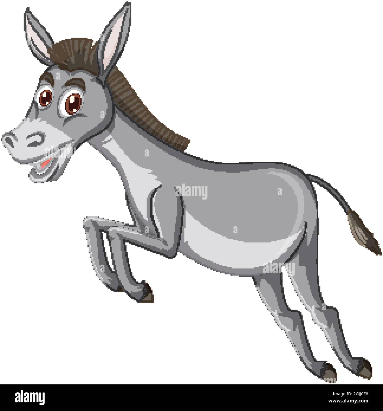 Donkey funny comical Stock Vector Images - Alamy