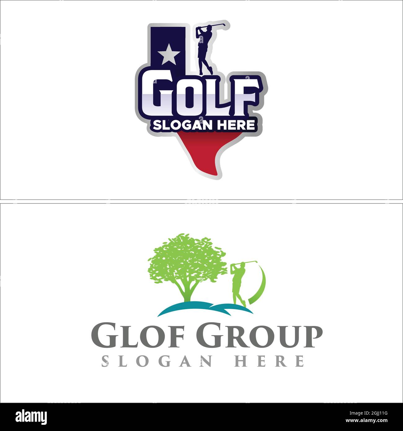 Sport golf Competition logo design Stock Vector Image & Art - Alamy