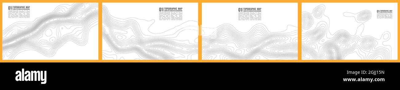 3d topography map ocean Stock Vector Images - Alamy