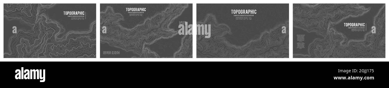 Topographic height Cut Out Stock Images & Pictures - Alamy