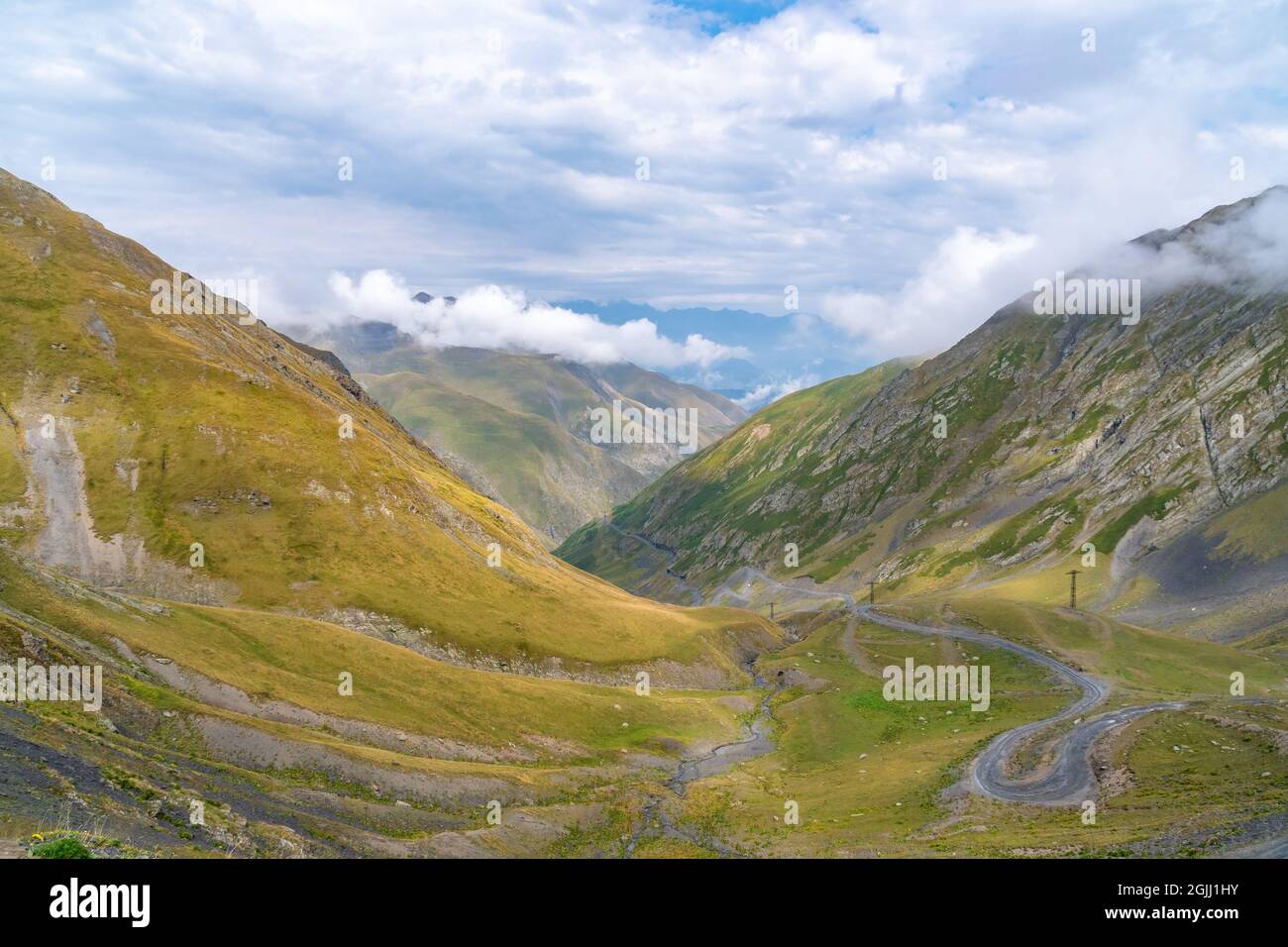 Georgia tusheti road hi-res stock photography and images - Alamy