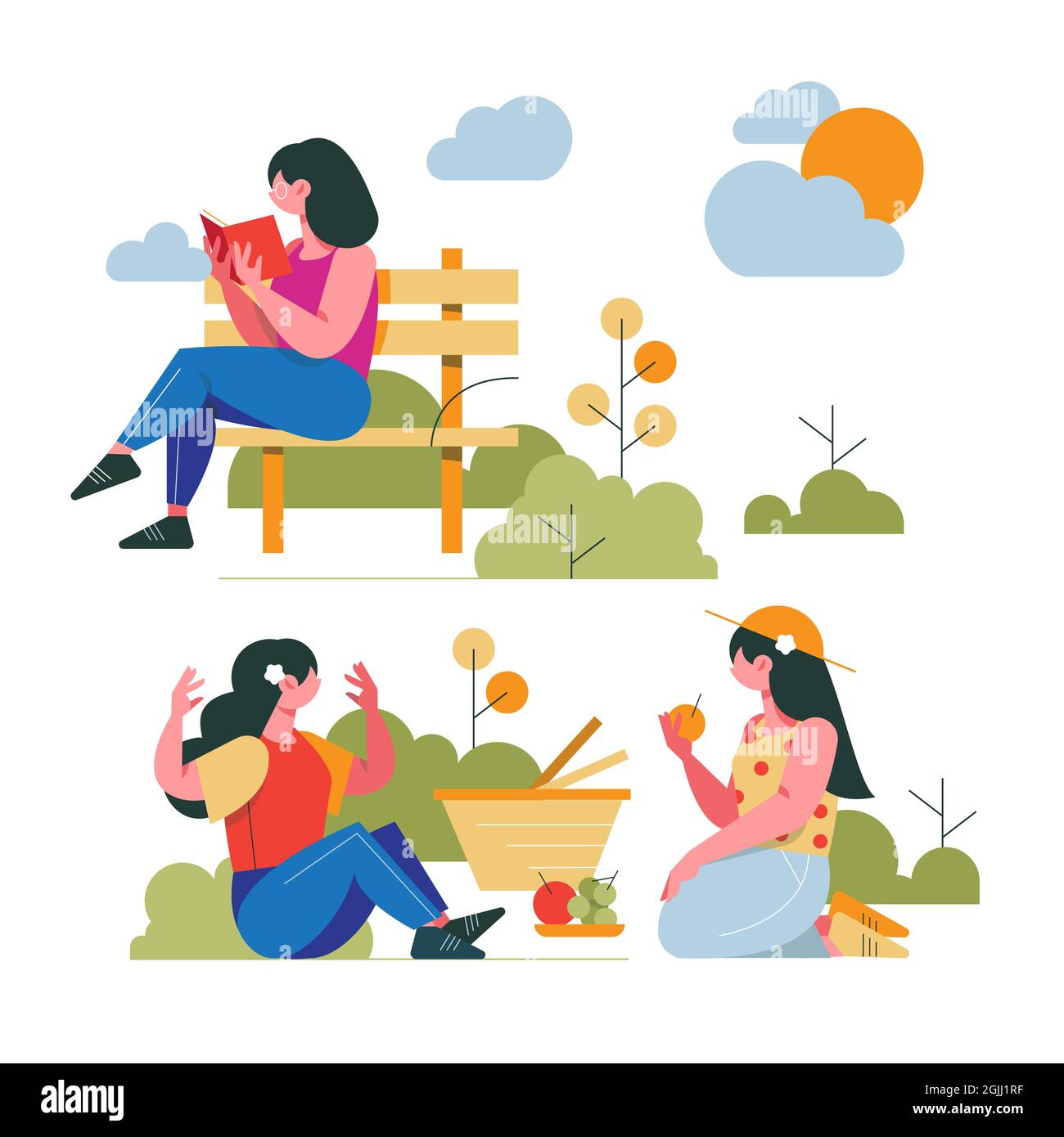 Outdoor Activities Clip Art