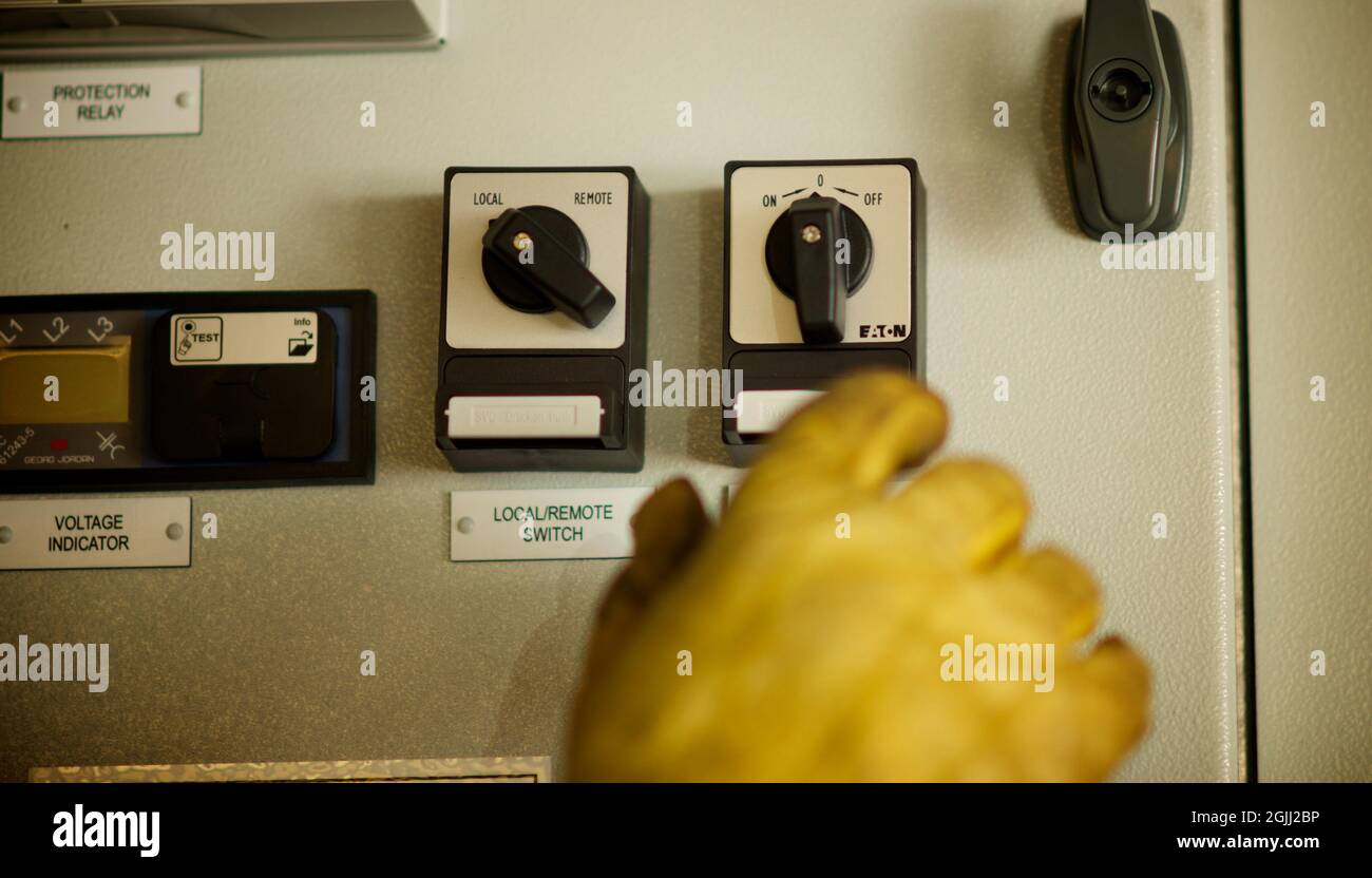 Protective relay hi-res stock photography and images - Alamy