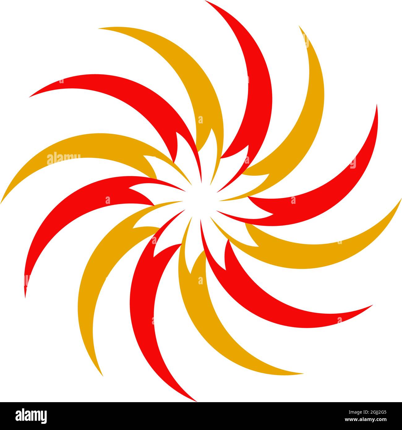 Twist icon logo design vector illustration template Stock Vector Image ...