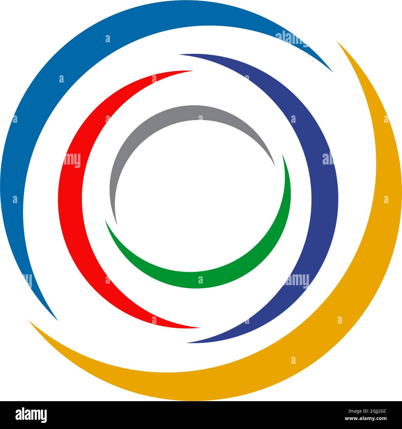 Twist icon logo design vector illustration template Stock Vector Image ...