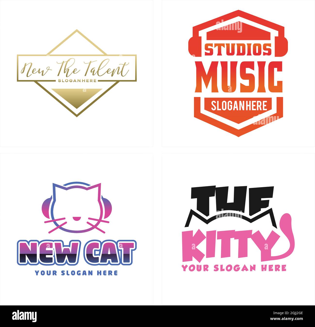 Studio cat Stock Vector Images - Alamy
