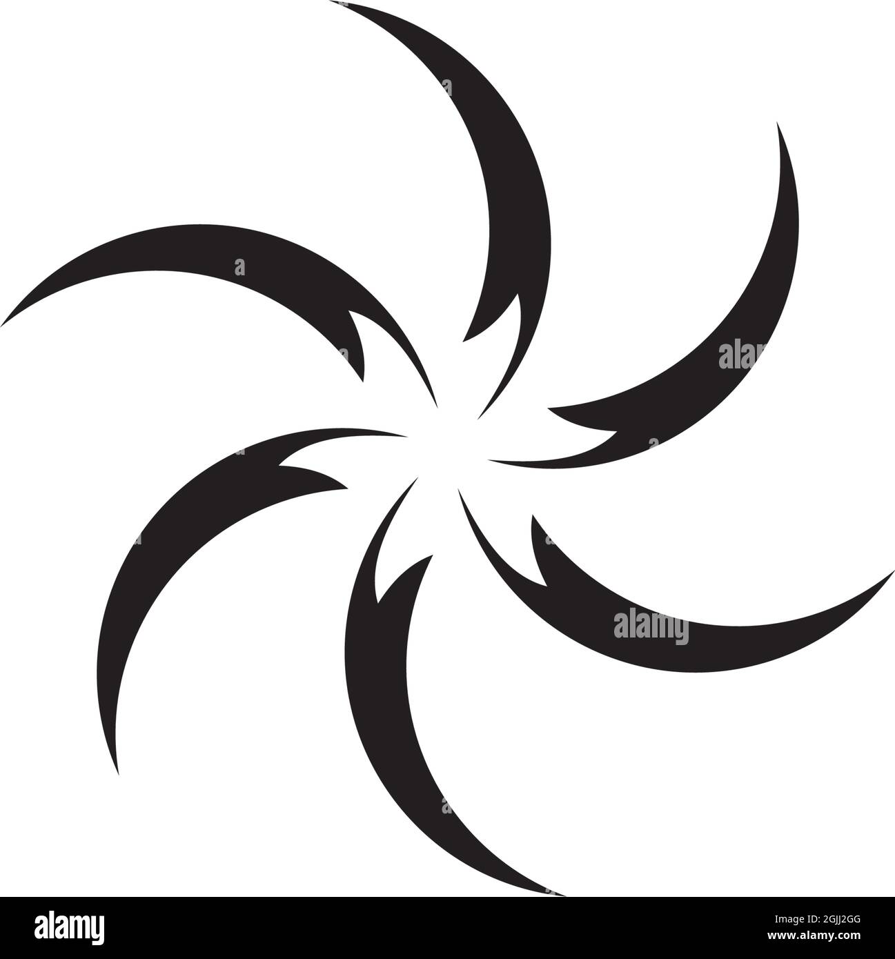 Twist icon logo design vector illustration template Stock Vector Image ...