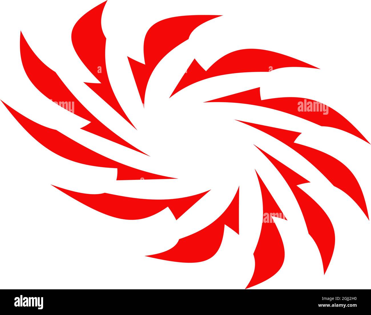 Twist icon logo design vector illustration template Stock Vector Image ...